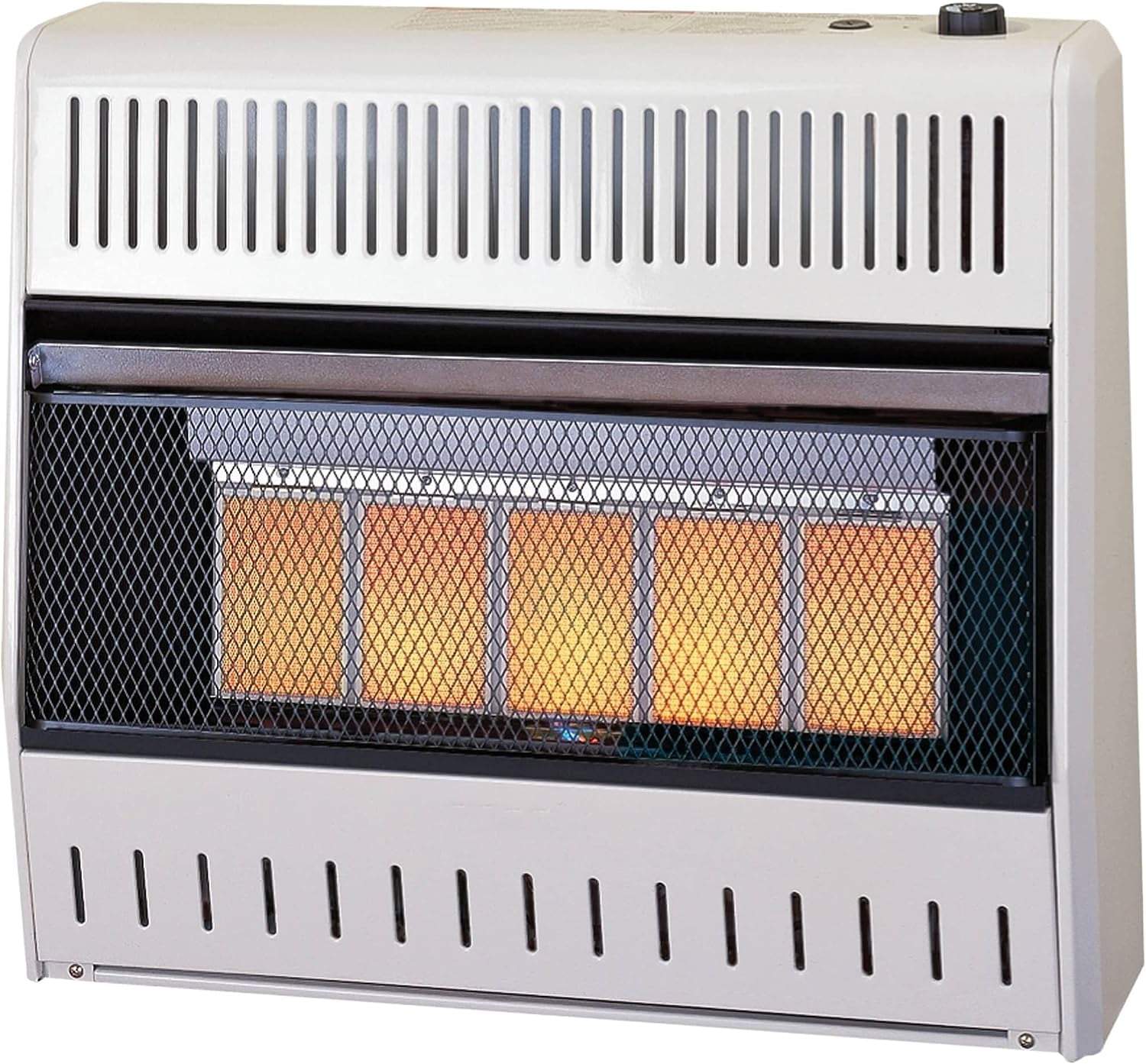 Procom 25,000 BTU Propane Ventless Infrared Heater with Thermostat ...