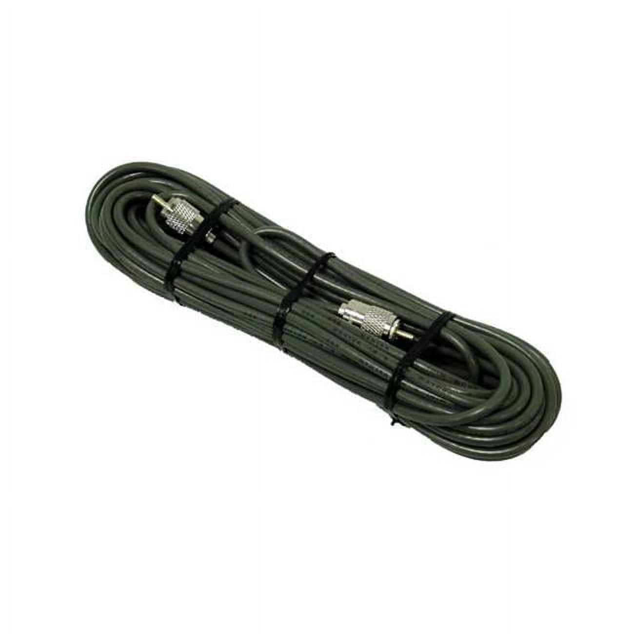 Procomm 20 ft. Rg8X Cable with Pl259s - Low Loss Beldon Coax Cable with ...