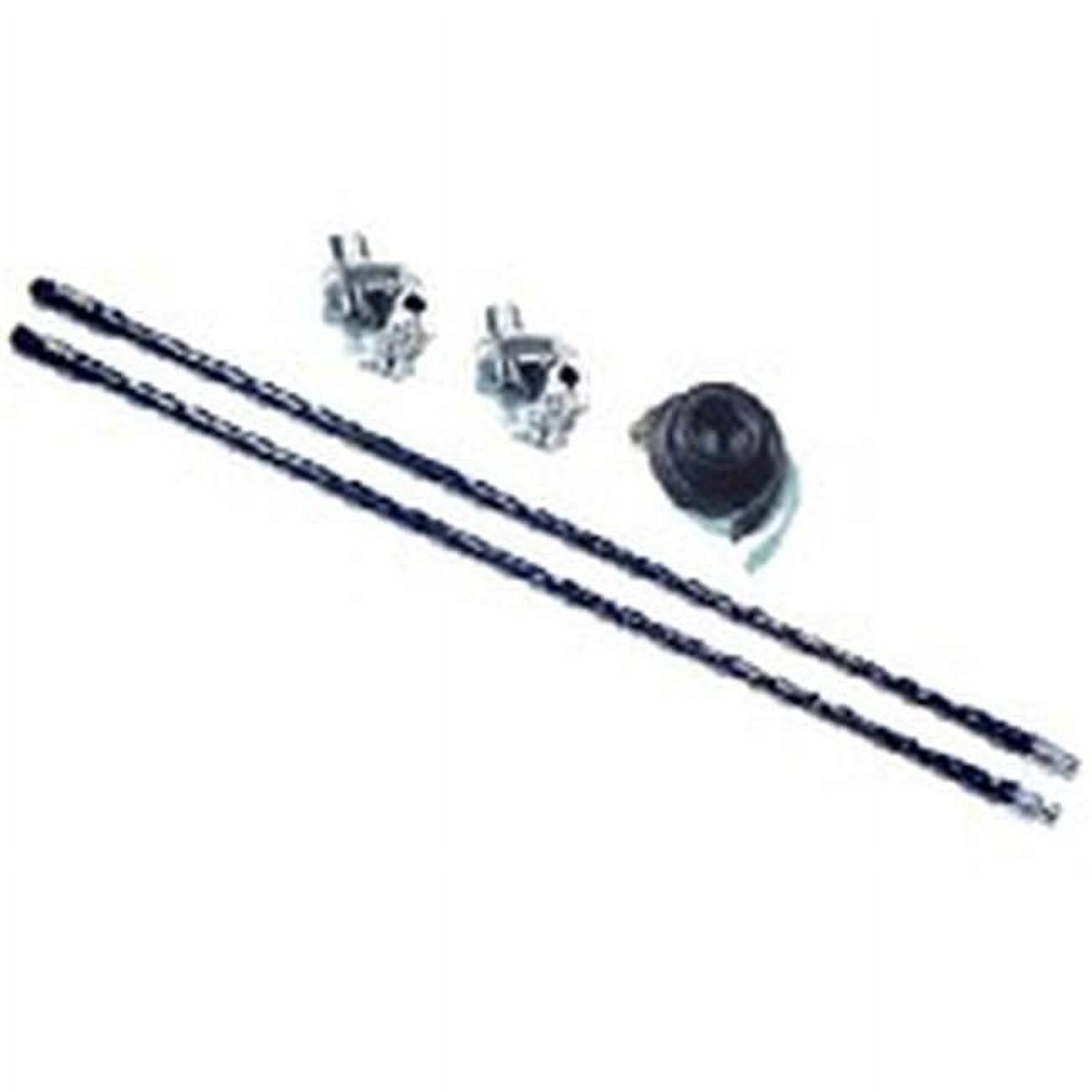 Procomm 3 ft. Twin Flexi CB Antenna Kit, Black - Walmart.com