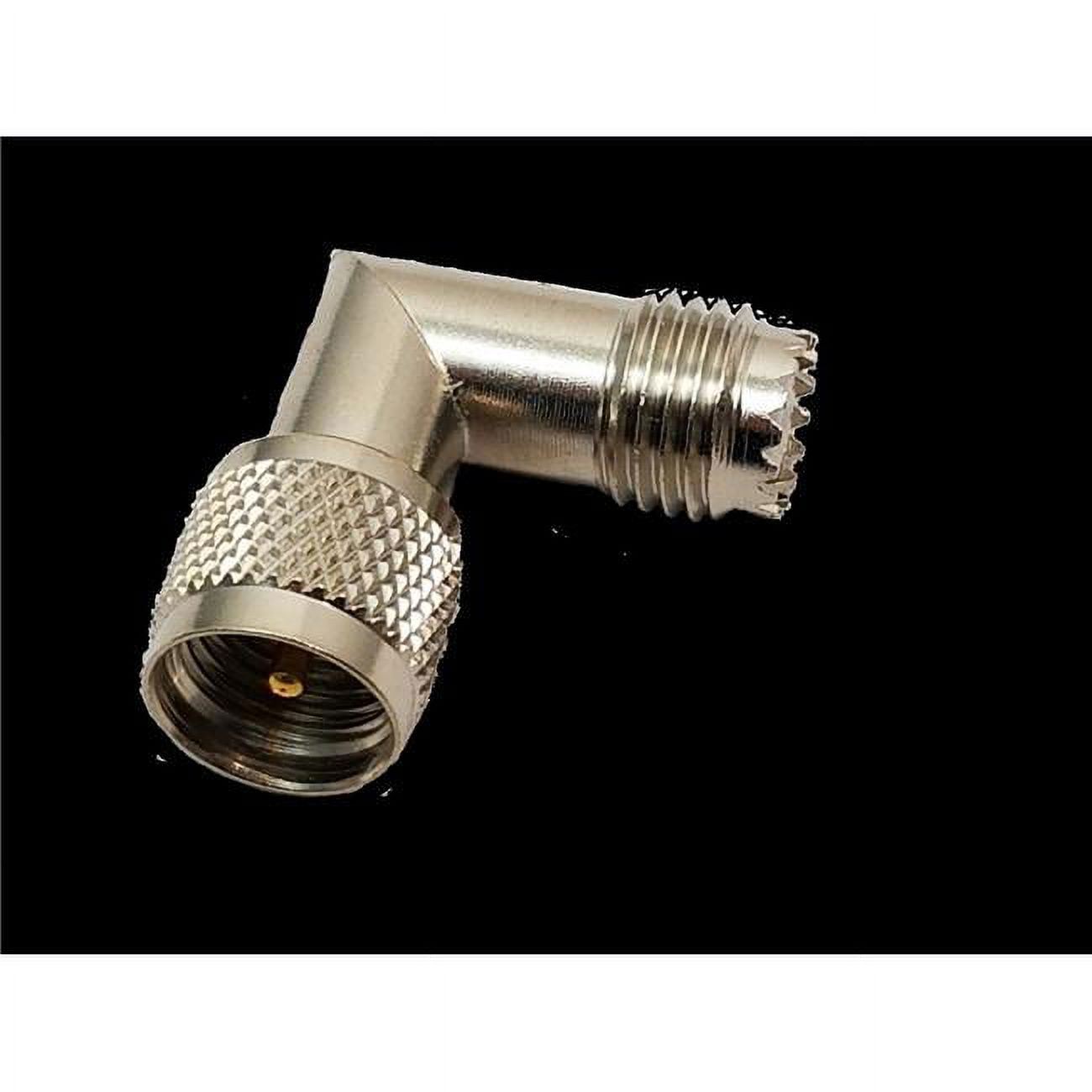 Procomm MPL08 Right Angle Mini UHF Female To Mini UHF Male - Walmart.com