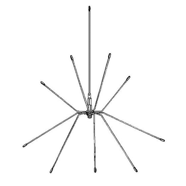 Procomm SPIDER Base Station Scanner Antenna with 50ft Coaxial Cable BNC ...