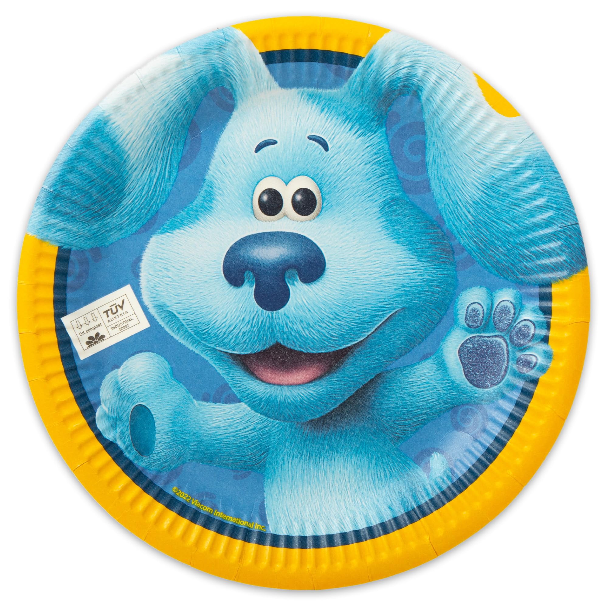 Procos Blue’s Clues Paper Plates – 9" FSC-Certified Disposable Plates ...