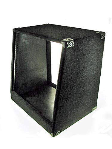 Procraft 10U Slant Equipment Rack 10 Space - Made in the USA - W/Rack ...