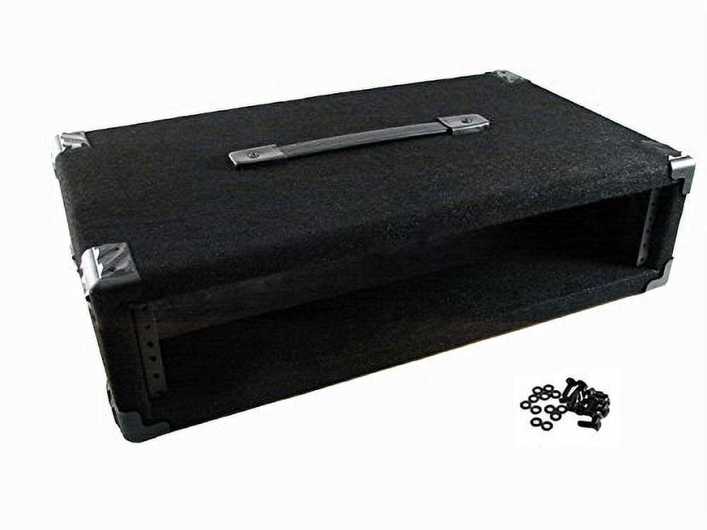 Procraft 2U 12" Deep Equipment Rack 2 Space - Made in the USA - With ...