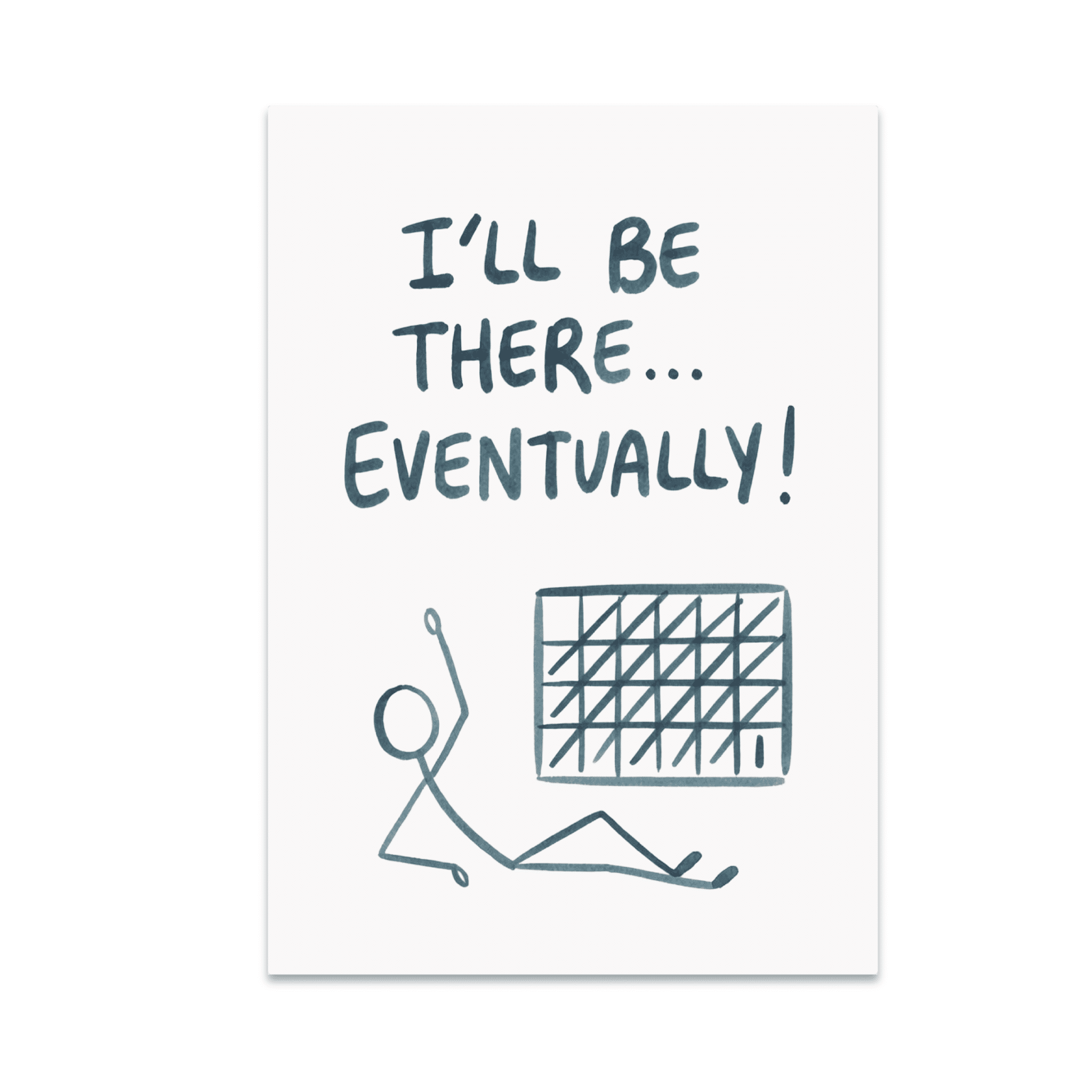 Procrastination Wall Art - Procrastinator Enthusiast - 13x19 Poster ...
