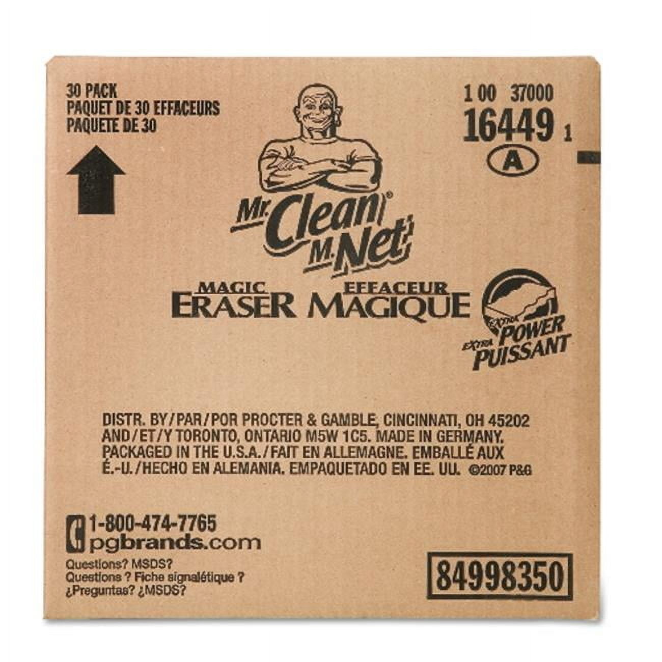 Procter And Gamble Mr. Clean Magic Eraser Extra Power - Case of 30 ...