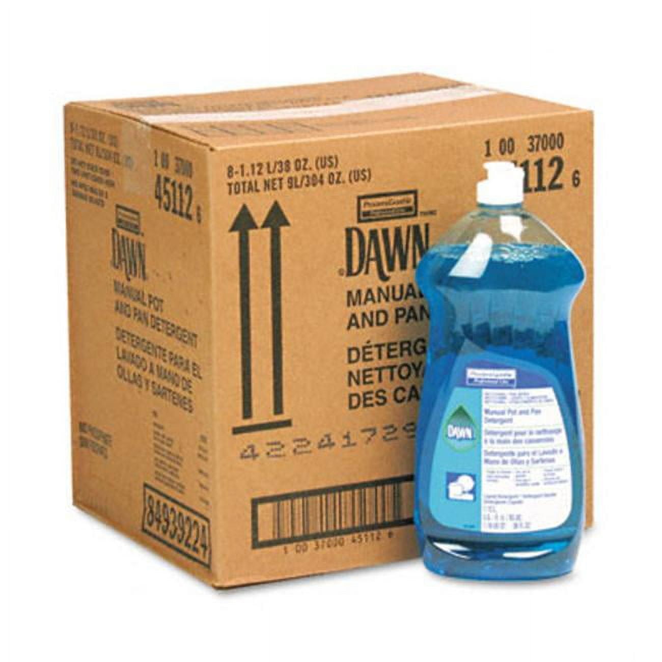 Procter & Gamble 45112CT Dawn Dishwashing Liquid 38oz Bottle 8/carton ...