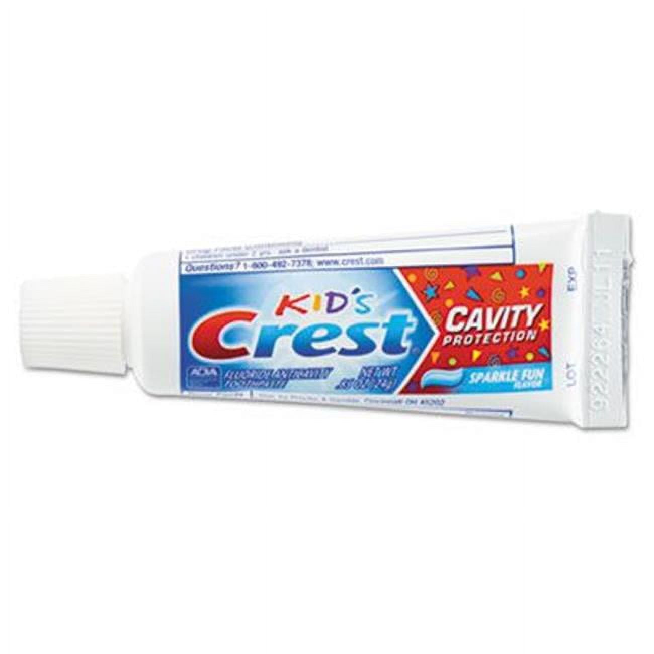 Procter & Gamble PGC40159CT 0.85 oz Kids Sparkle Toothpaste - Bubblegum ...