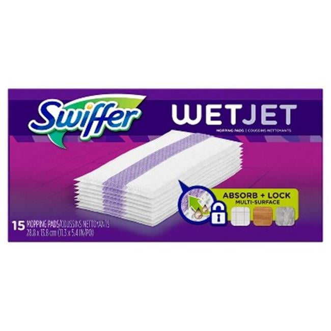 Procter & Gamble Swiffer Wet Jet Refill Pad, 15 Count - Walmart.com