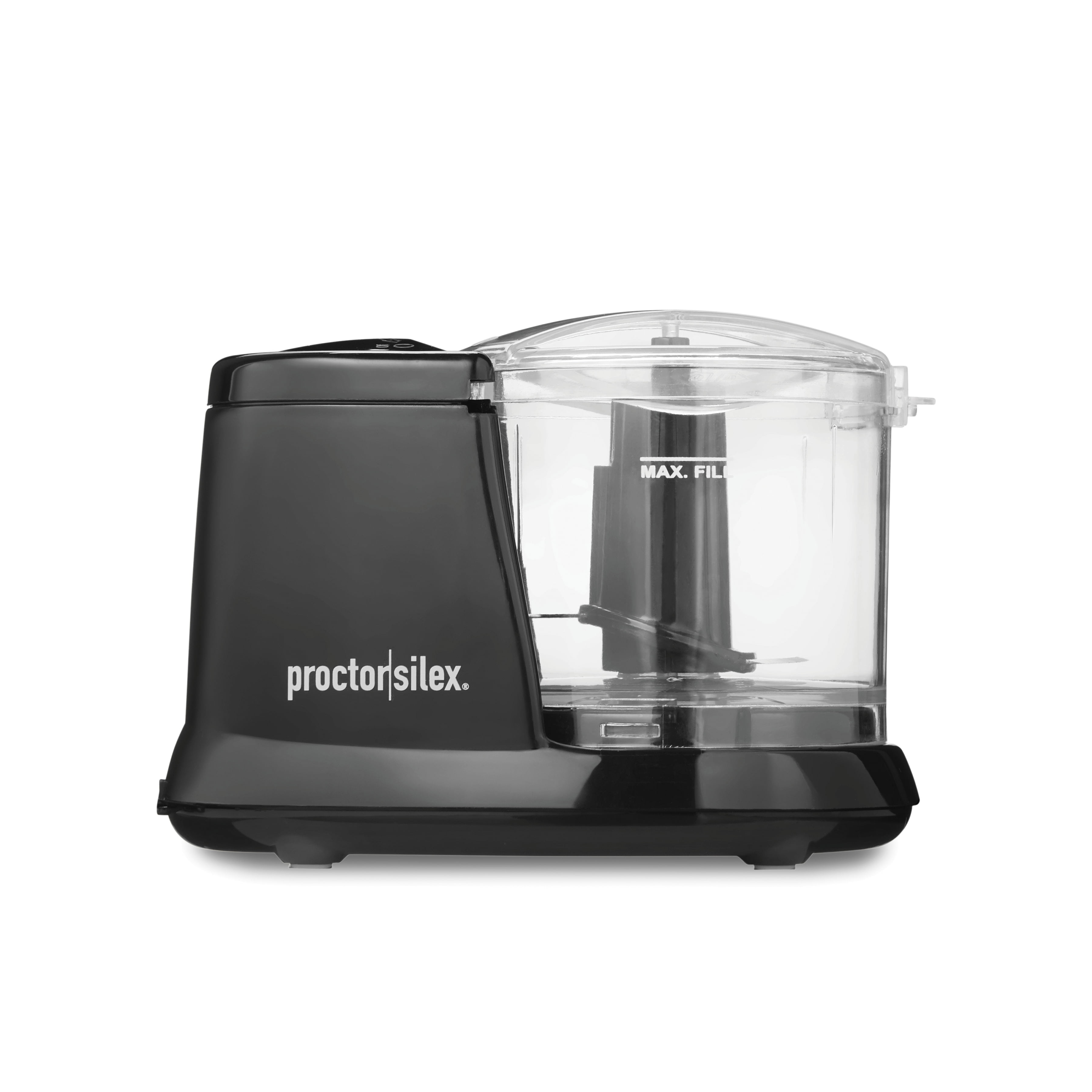 Proctor Silex Mini Food Processor, Electric 1.5 Cup Capacity Kitchen ...