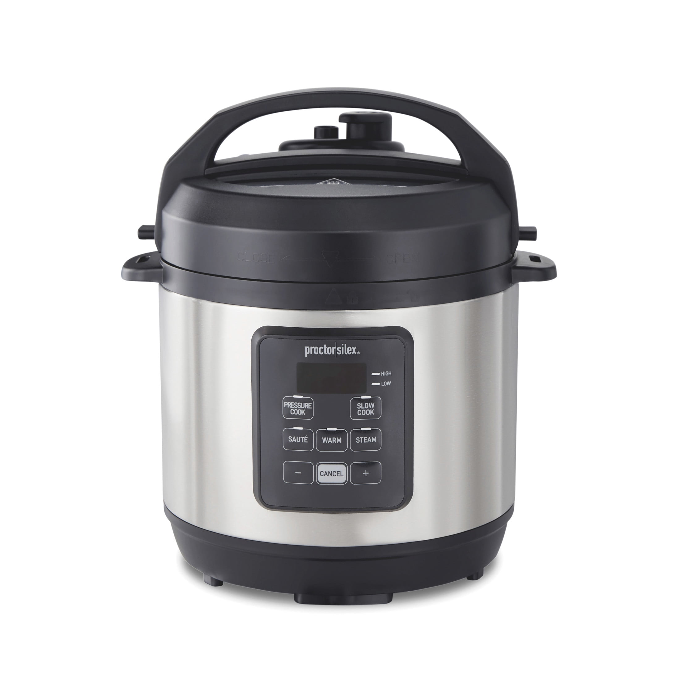 Proctor Silex 3 Quart Electric Simplicity Rapid Pressure Multi-Cooker ...