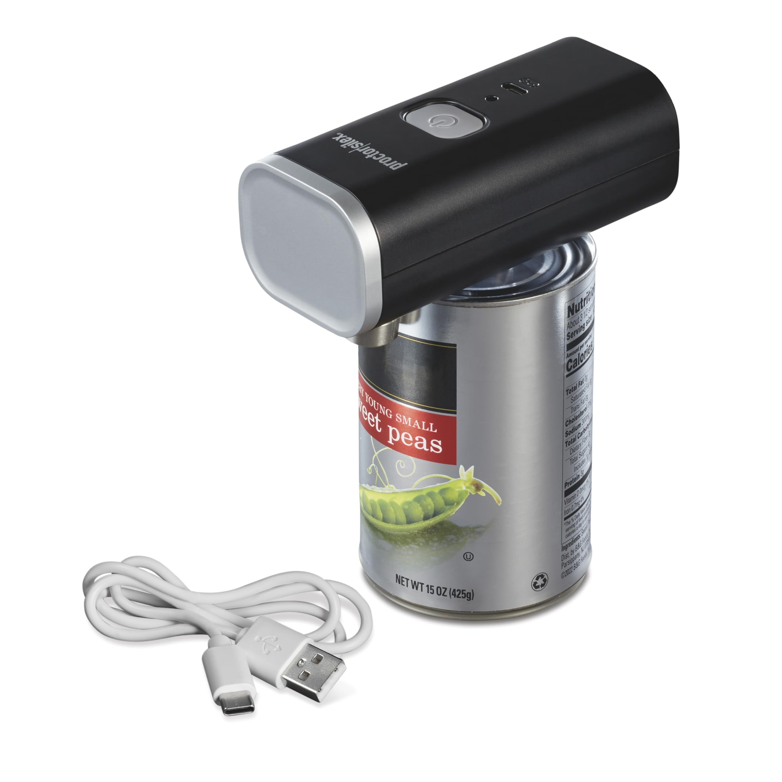 Proctor Silex Automatic Electric Can Opener, Hands Free Cordless ...