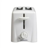 Proctor Silex Compact 2 Slice Toaster, Extra-Wide Slots, White, 22611PS ...