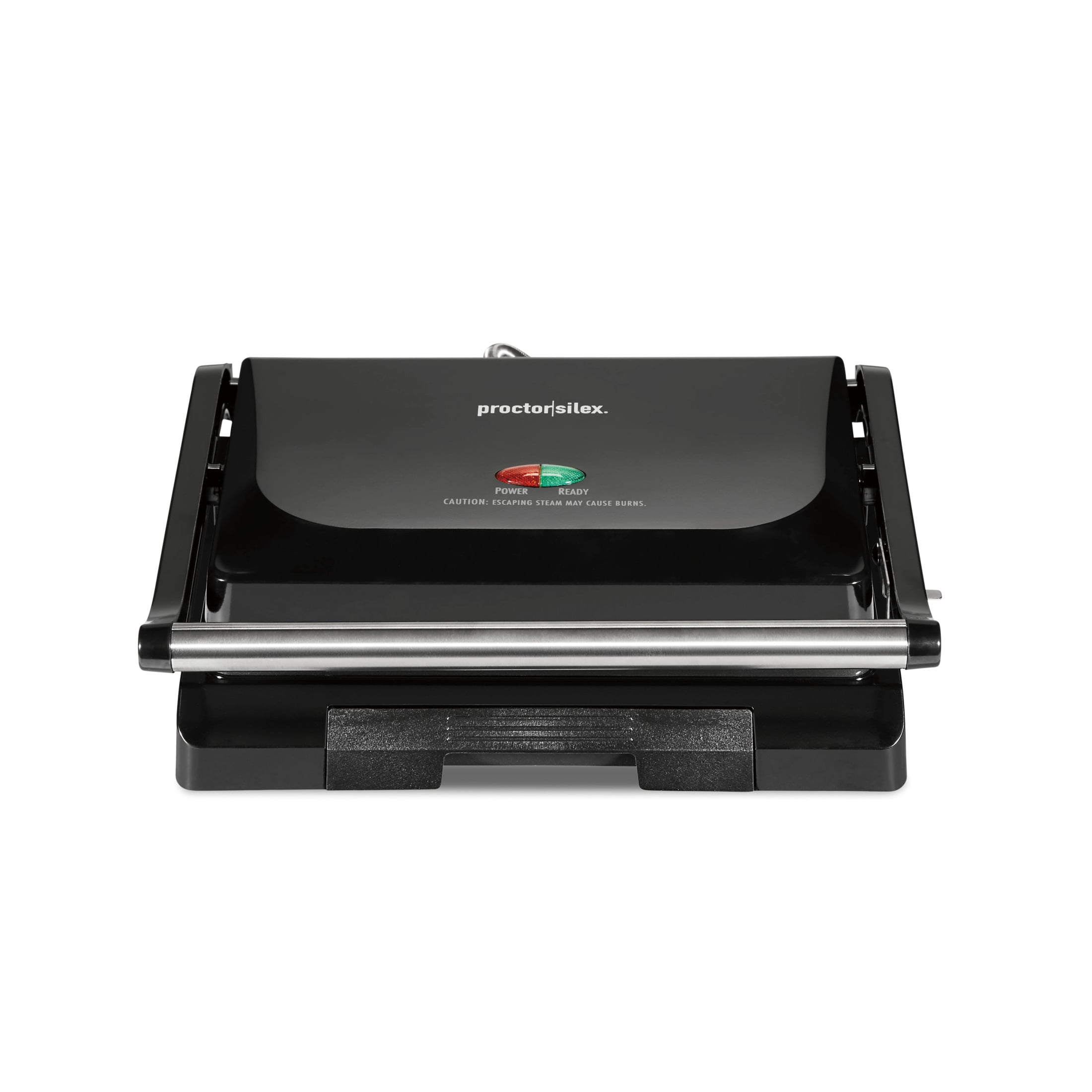 Proctor Silex Panini Press & Compact Grill with Nonstick Plates ...