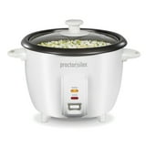 Proctor Silex, Rice Cooker & Food Steamer, 10 Cup, White - Walmart.com