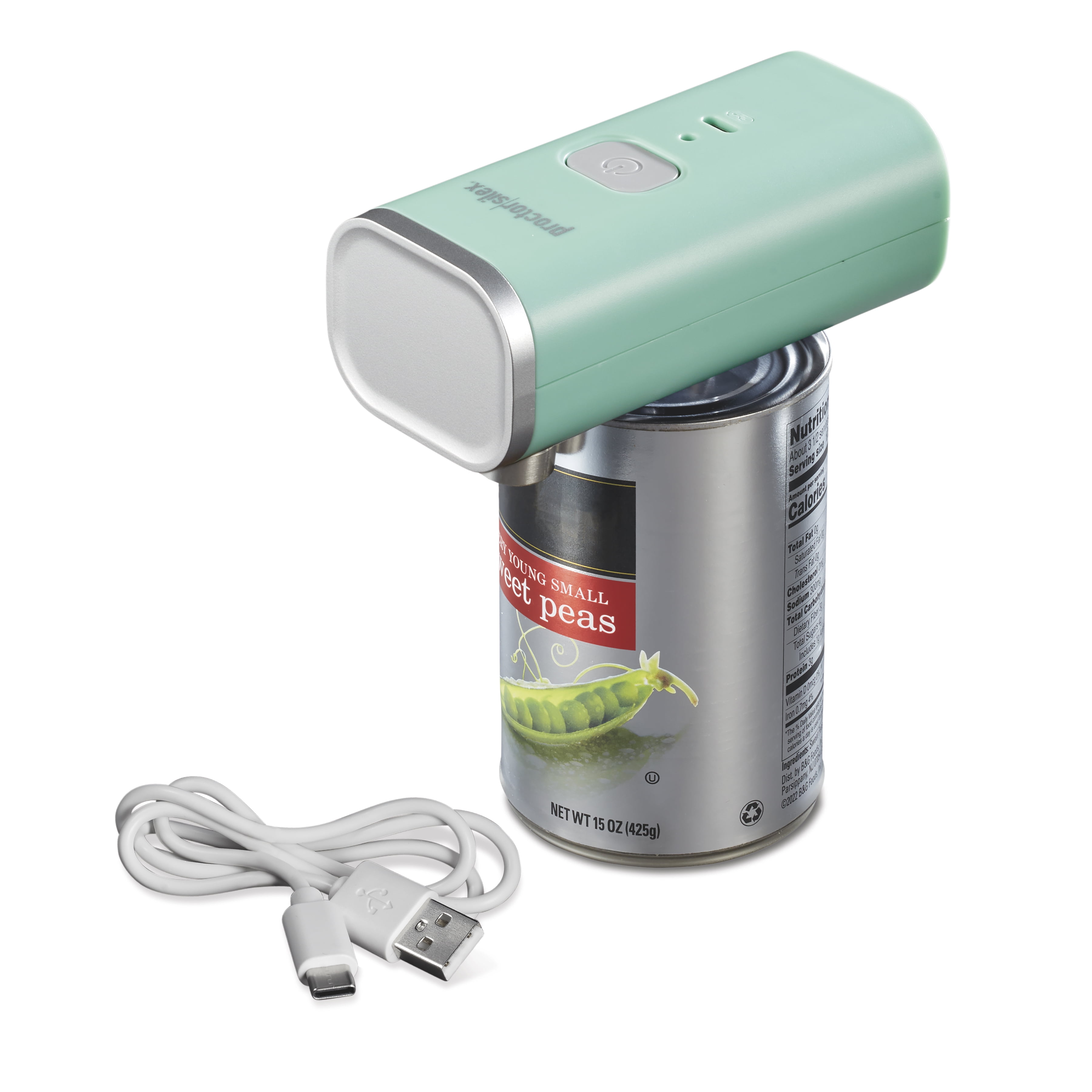 Free Shipping! Proctor Silex Electric Can Opener, Smooth Edge, Cordless, Rechargeable, Compact ...