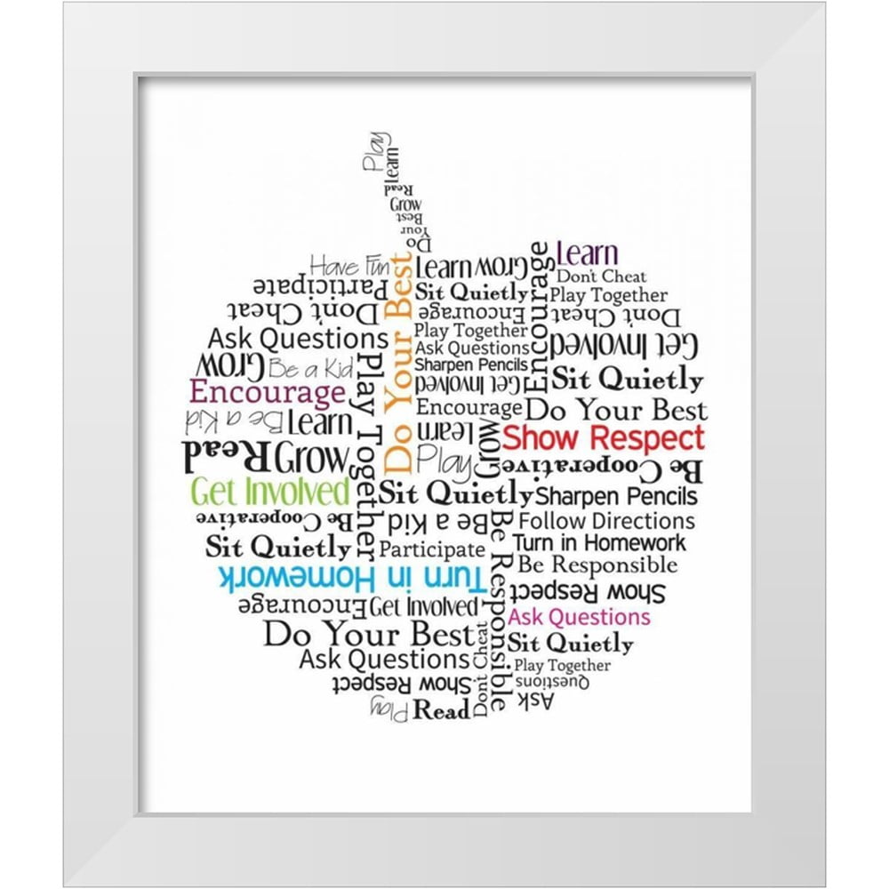 Proctor, Tenisha 20x23 White Modern Wood Framed Museum Art Print Titled ...