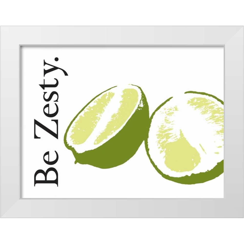 Proctor, Tenisha 32x25 White Modern Wood Framed Museum Art Print Titled ...