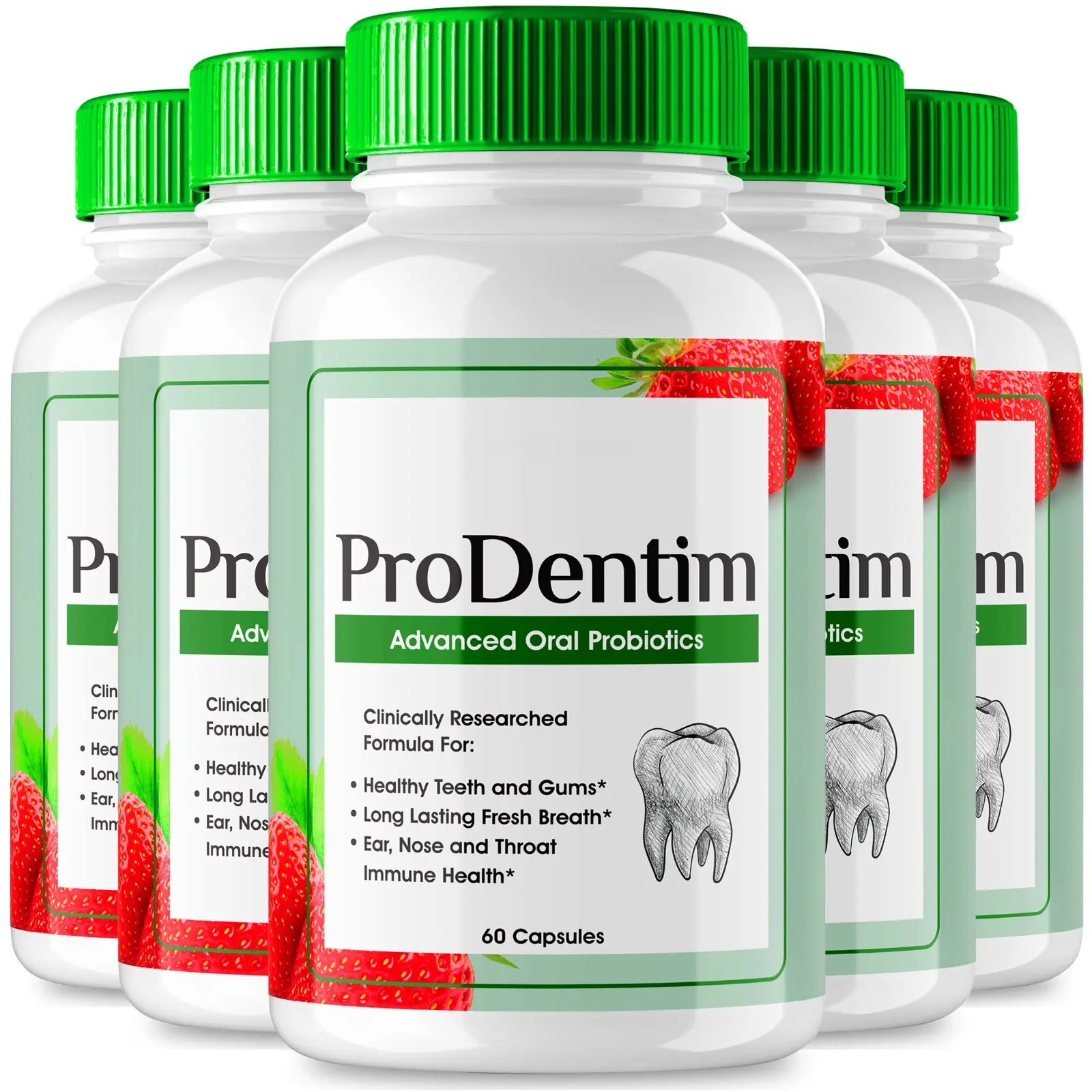 Prodentim For Gums And Teeth Health Prodentim Dental Formula 60 Capsules 10 Packs 5 X 2 Pack