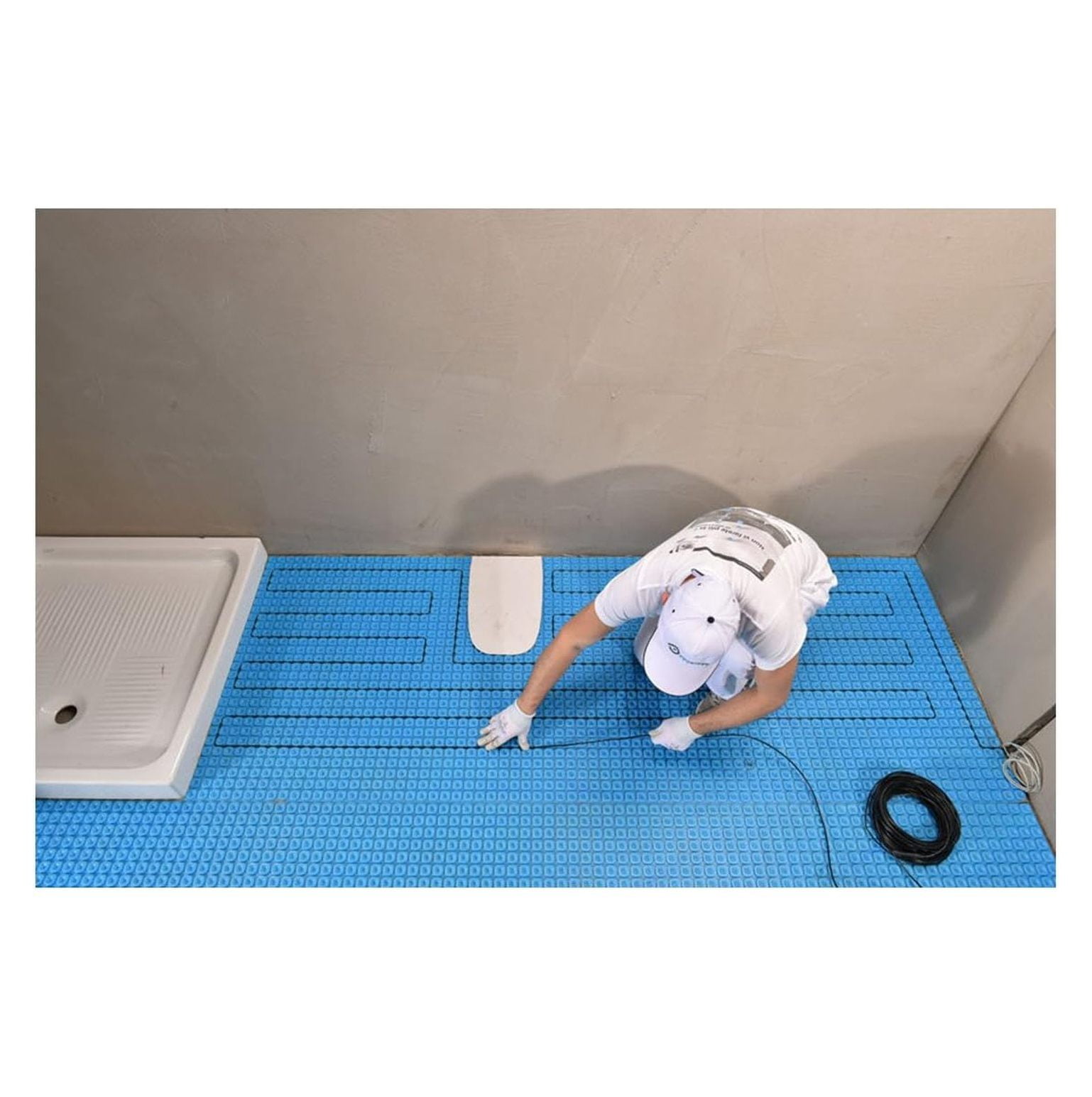 Prodeso Underfloor Heating Membrane 53.8 Sqft - 3'3" x 16'4 3/4" Roll ...