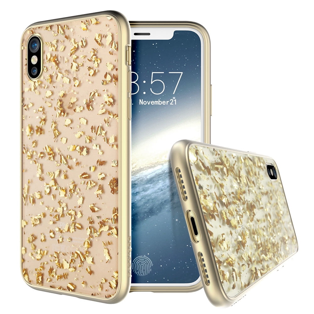 Prodigee Scene Treasure Case for Apple iPhone X - Gold - Walmart.com