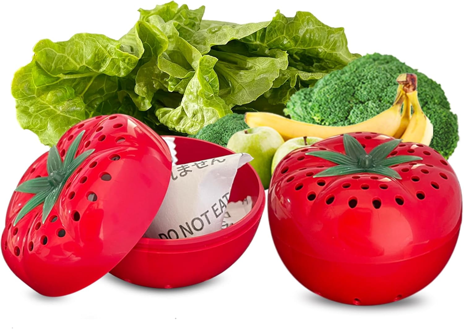 Produce Freshness Preserver Saver Kit- Keep Fruits and Vegetables Fresh ...