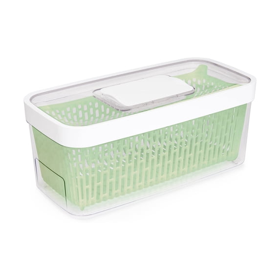 Produce Keeper Large Container Fresh Storage Airtight Vegetable and ...