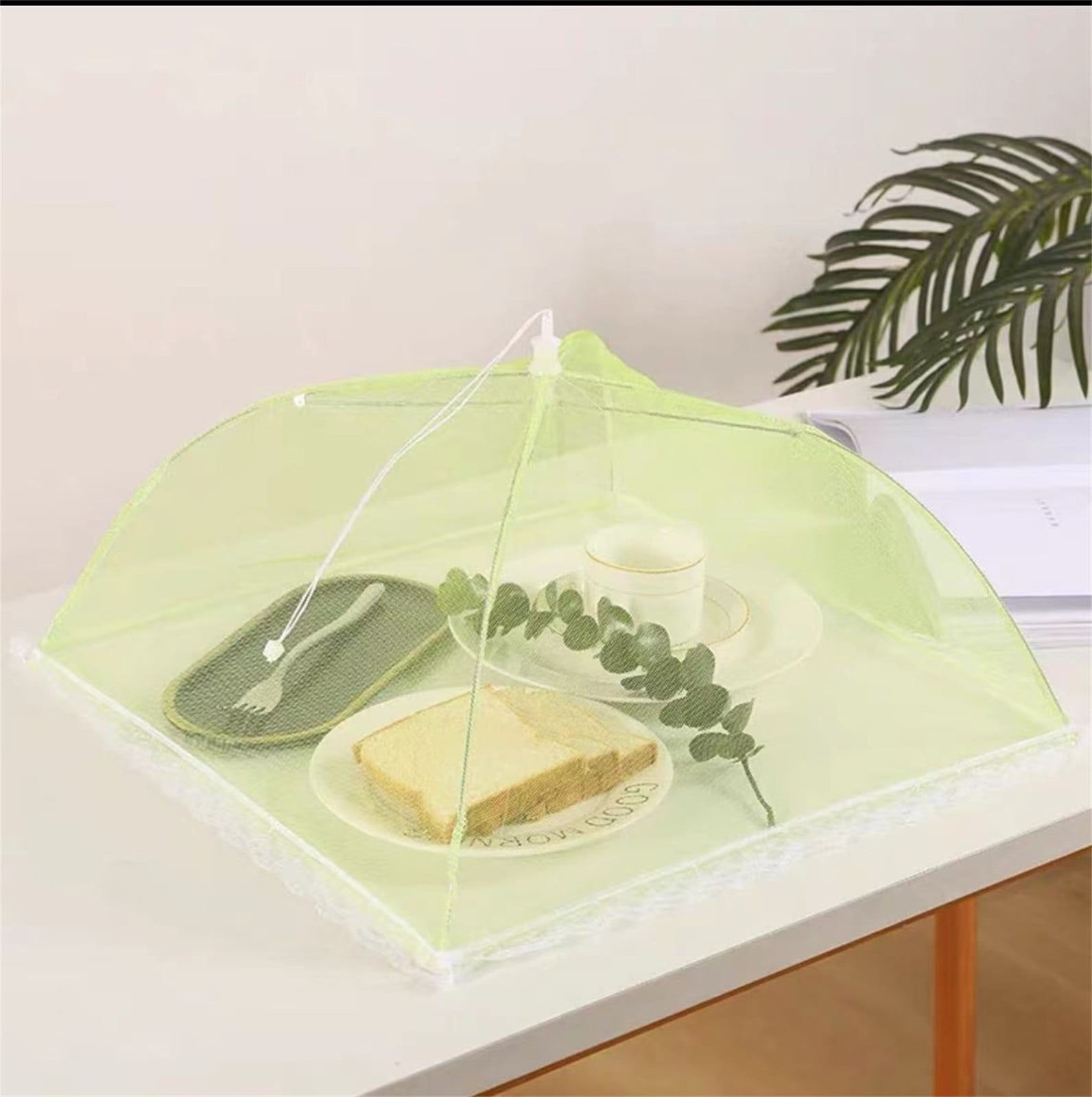 Produce Storage Removable And Washable Mesh Meal Cover Square Food ...