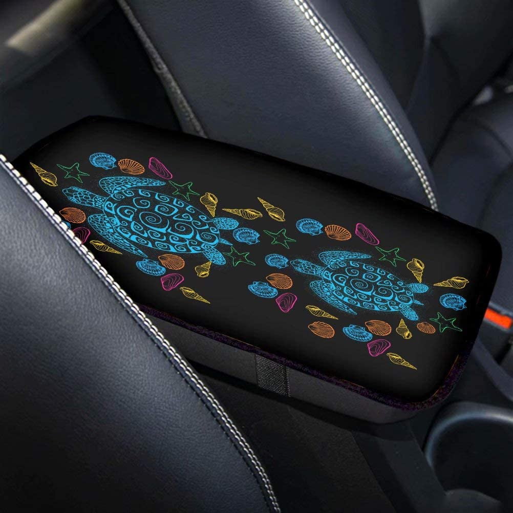 Produced Auto Center Console Pad Crystal Bling Car Armrest Seat Box ...