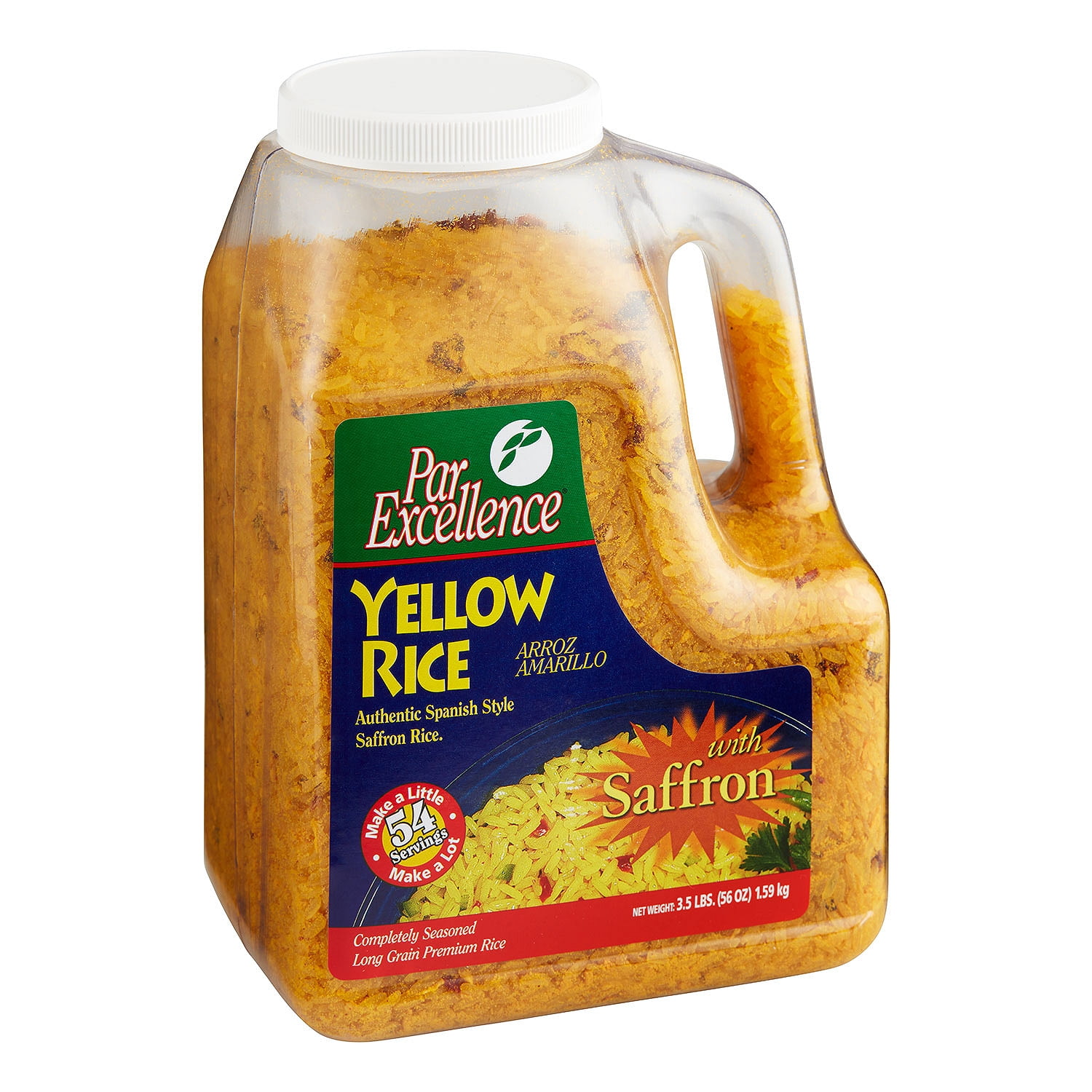 Producers Rice Mill, Premium Yellow Rice with Saffron Seasoning, 3.5 ...