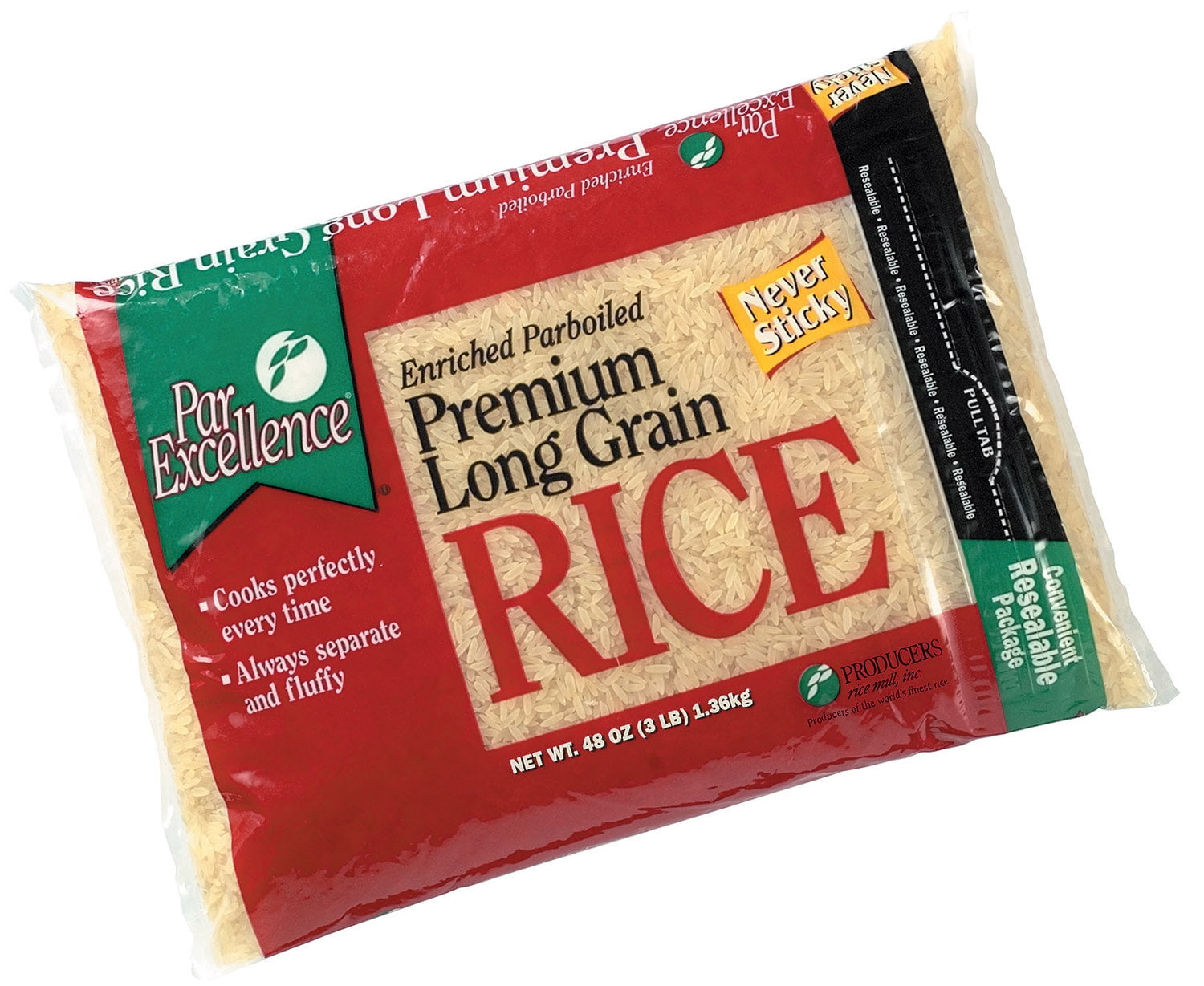 Producers ParExcellence Premium Parboiled Rice, Cooks Perfectly Every ...