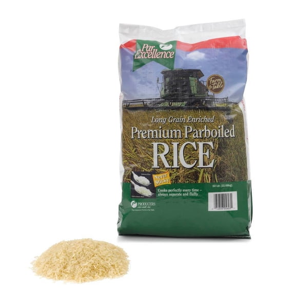 Producers Rice Mill Inc - Par Excellence Parboil Milled Rice, 50 Pound ...