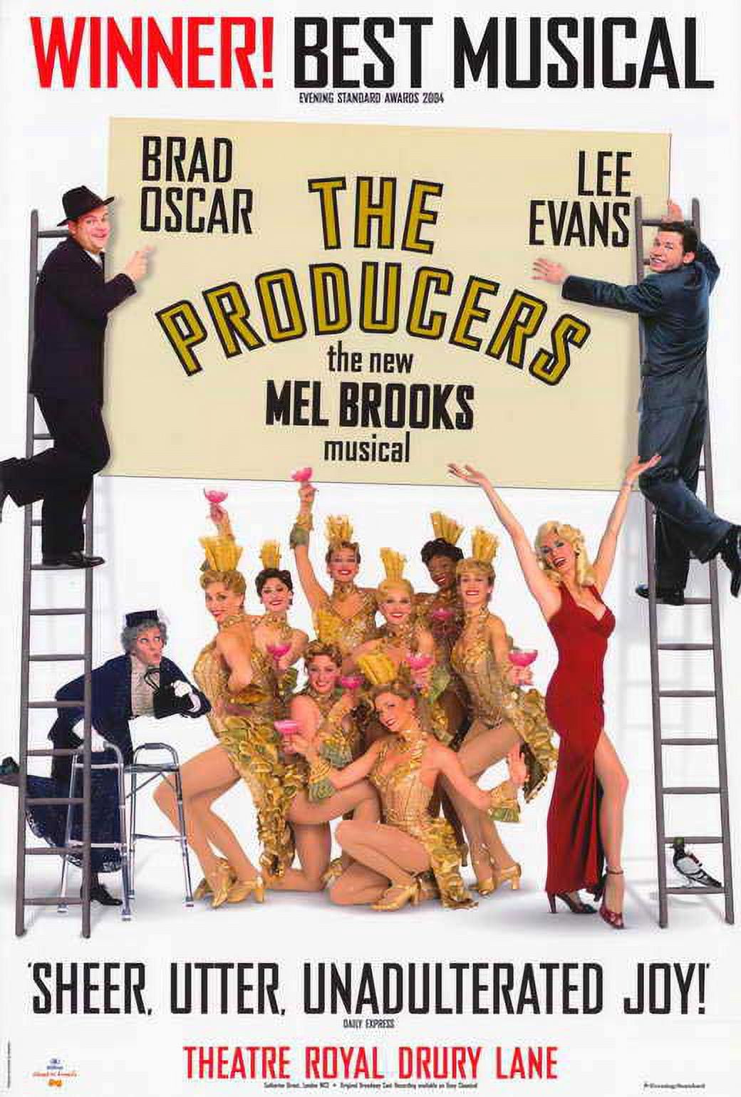 Producers, The (Broadway) - movie POSTER (Style C) (27" x 40") (2005 ...
