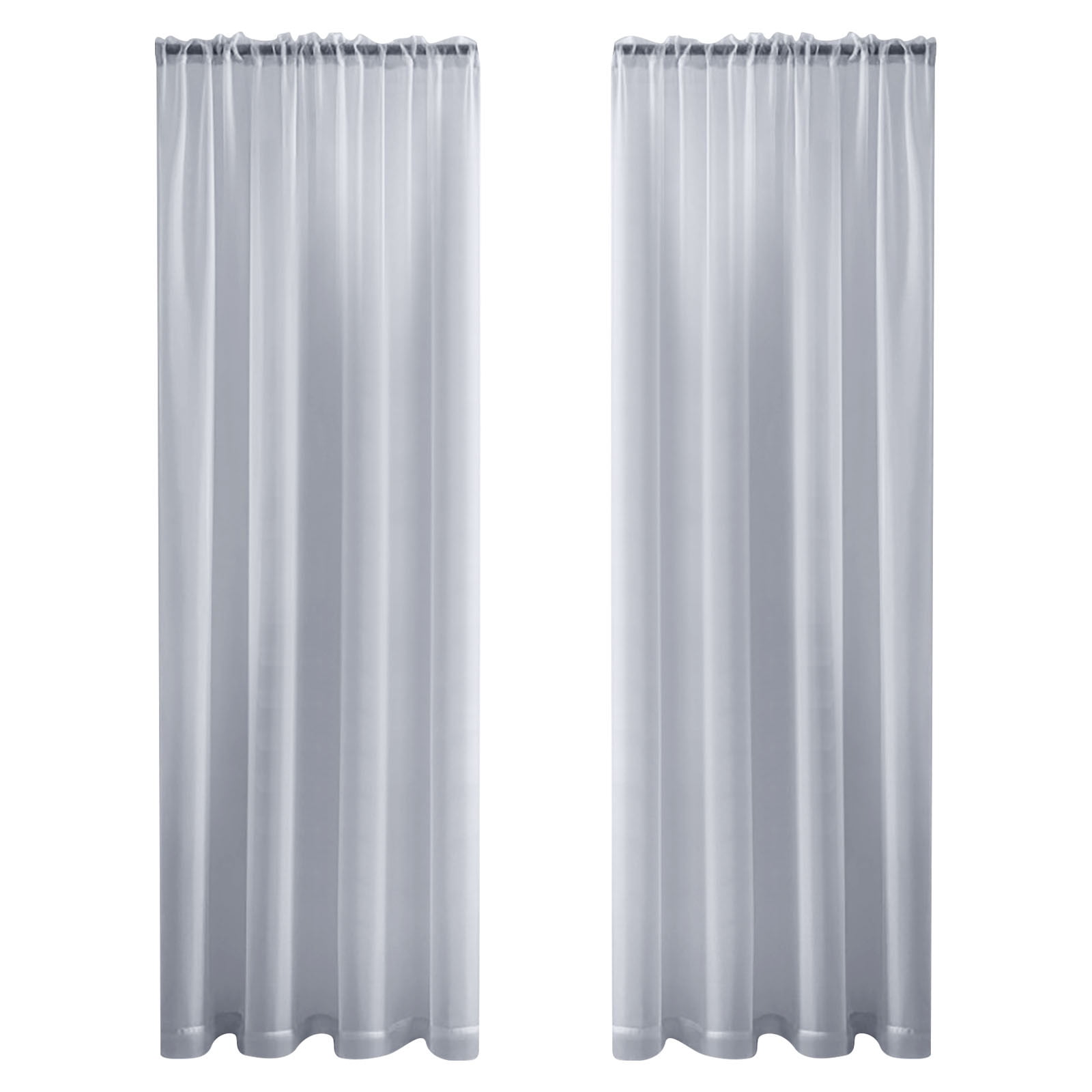 Product Classification Curtain 1 Transparent White Curtain for Living ...
