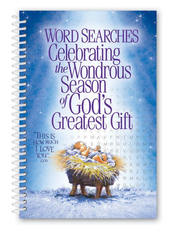 Word Searches Celebrating the Wondrous Season of God's Greatest Gift ...
