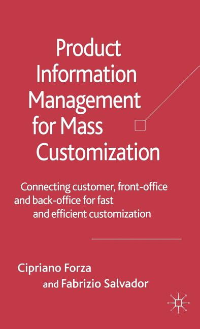 Product Information Management for Mass Customization: Connecting ...