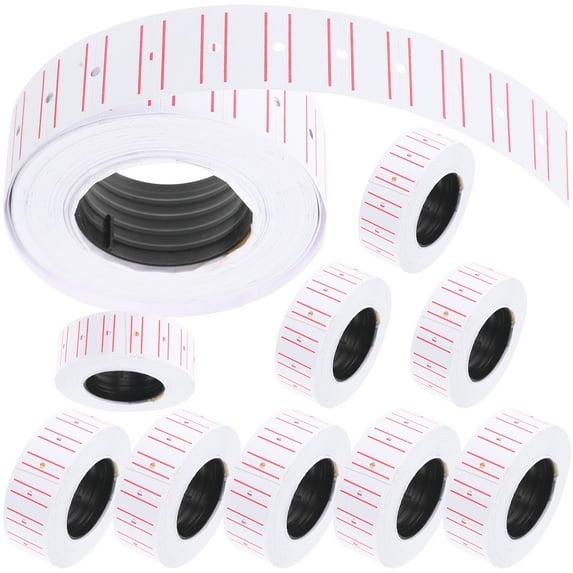 Price Tag Paper for Labeling Machine Assorted Color Double for ...