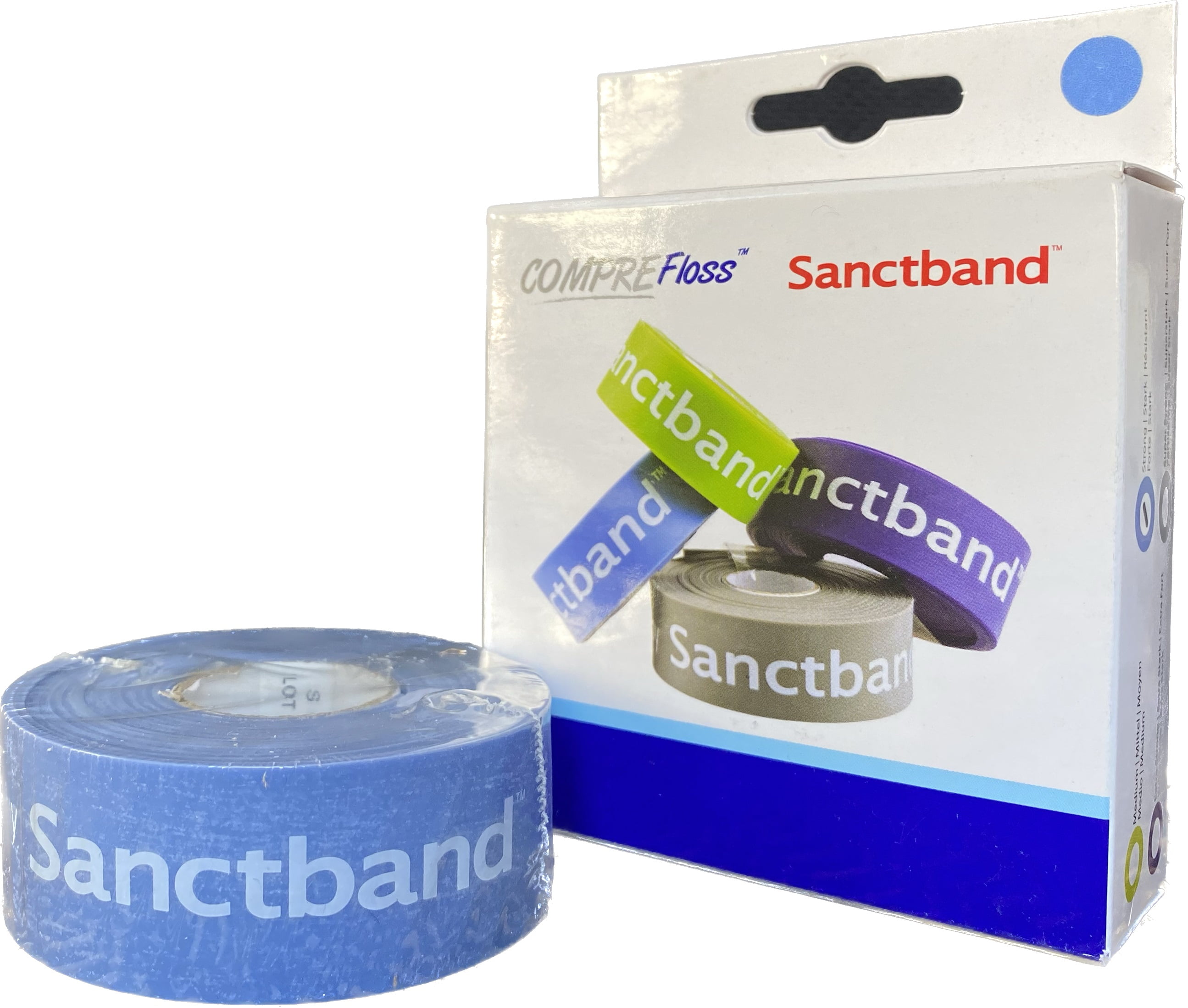 Product Of Malaysia Level 2 Medium 1 X 2m Sanctband Comprefloss