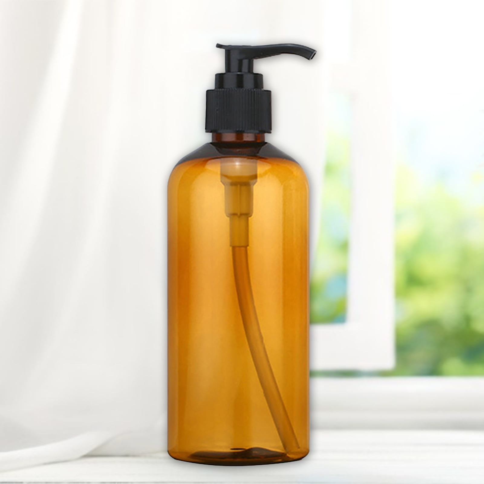 Rlohp Empty Refill Bottle with Pump, Plastic, Liquid Storage, Travel ...