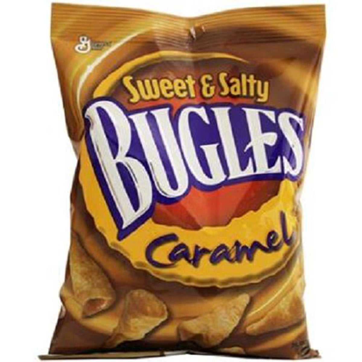 OIIWNS Bugles, Sweet Salty Caramel Snacks, 3.5 oz, Count 7, Corn Chips ...