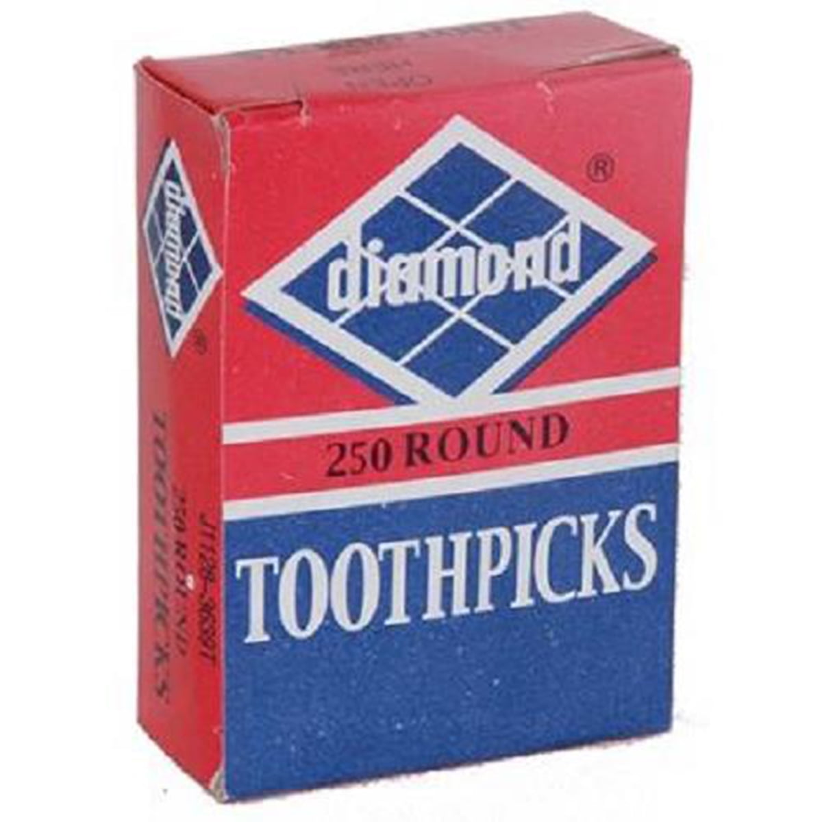 Diamond Round Toothpicks - Count 1, Household Accessories - Walmart.com
