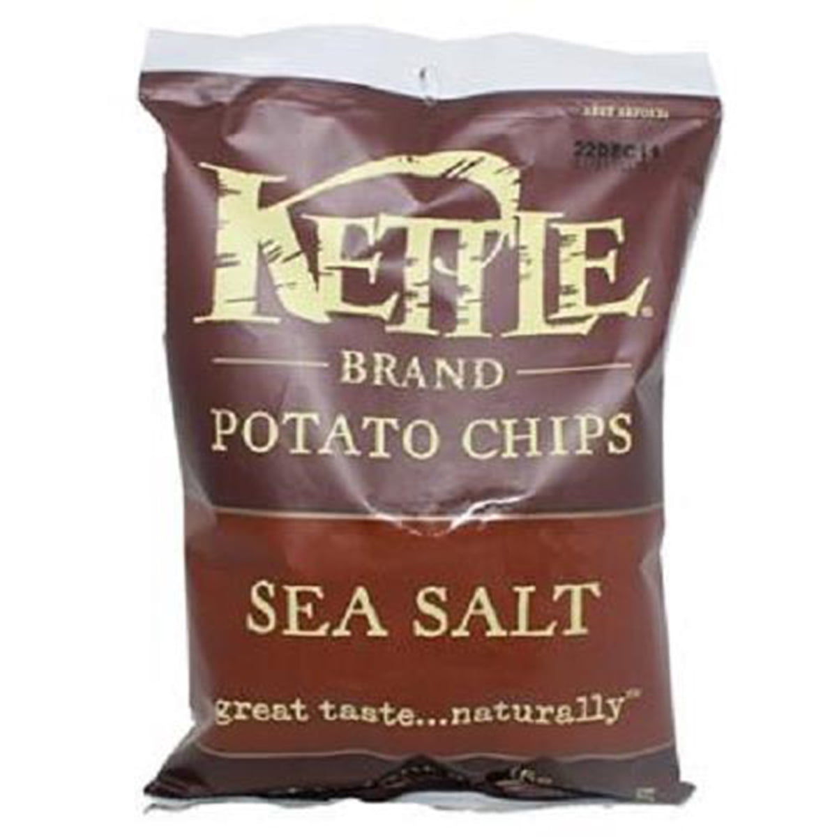 Product Of Kettle Brand, Sea Salt Chips - Lightly Salted, Count 6 (2 oz ...