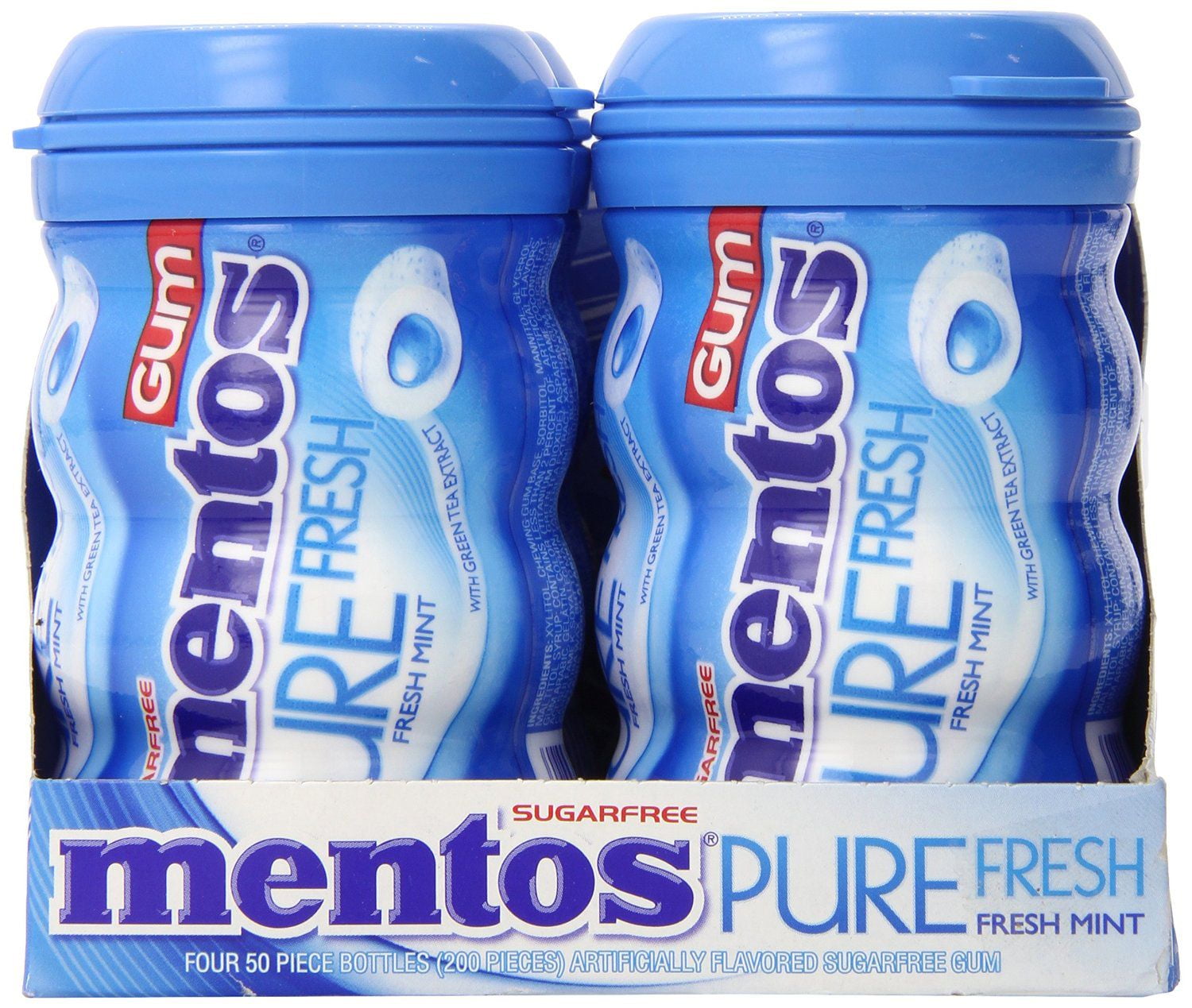 Product Of Mentos Pure Fresh Gum 4 pk. 50 ct. - Walmart.com