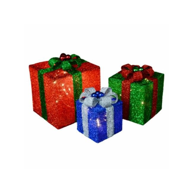 Product Works 130627 8, 10 & 12 in. Presents Christmas Light - Walmart.com