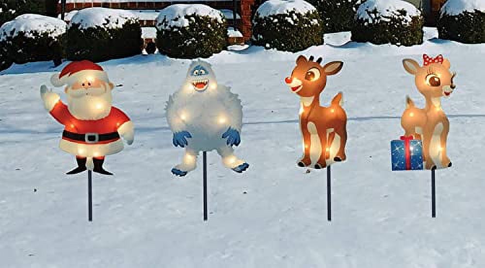 Product Works 8-Inch Pre-Lit .. Rudolph the Red-Nosed Reindeer .. Pre ...