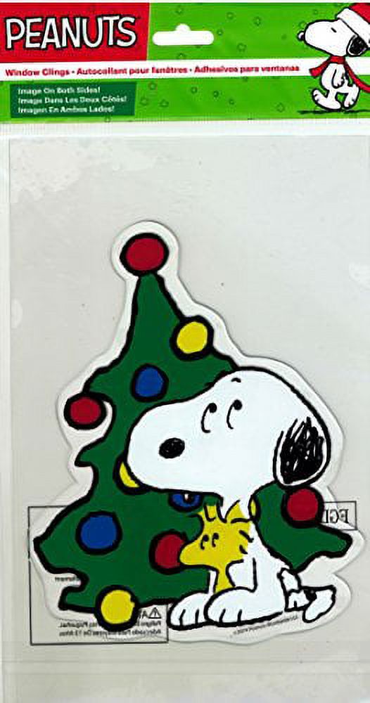 Product Works Peanuts Gel Window Cling (Snoopy Tree) - Walmart.com