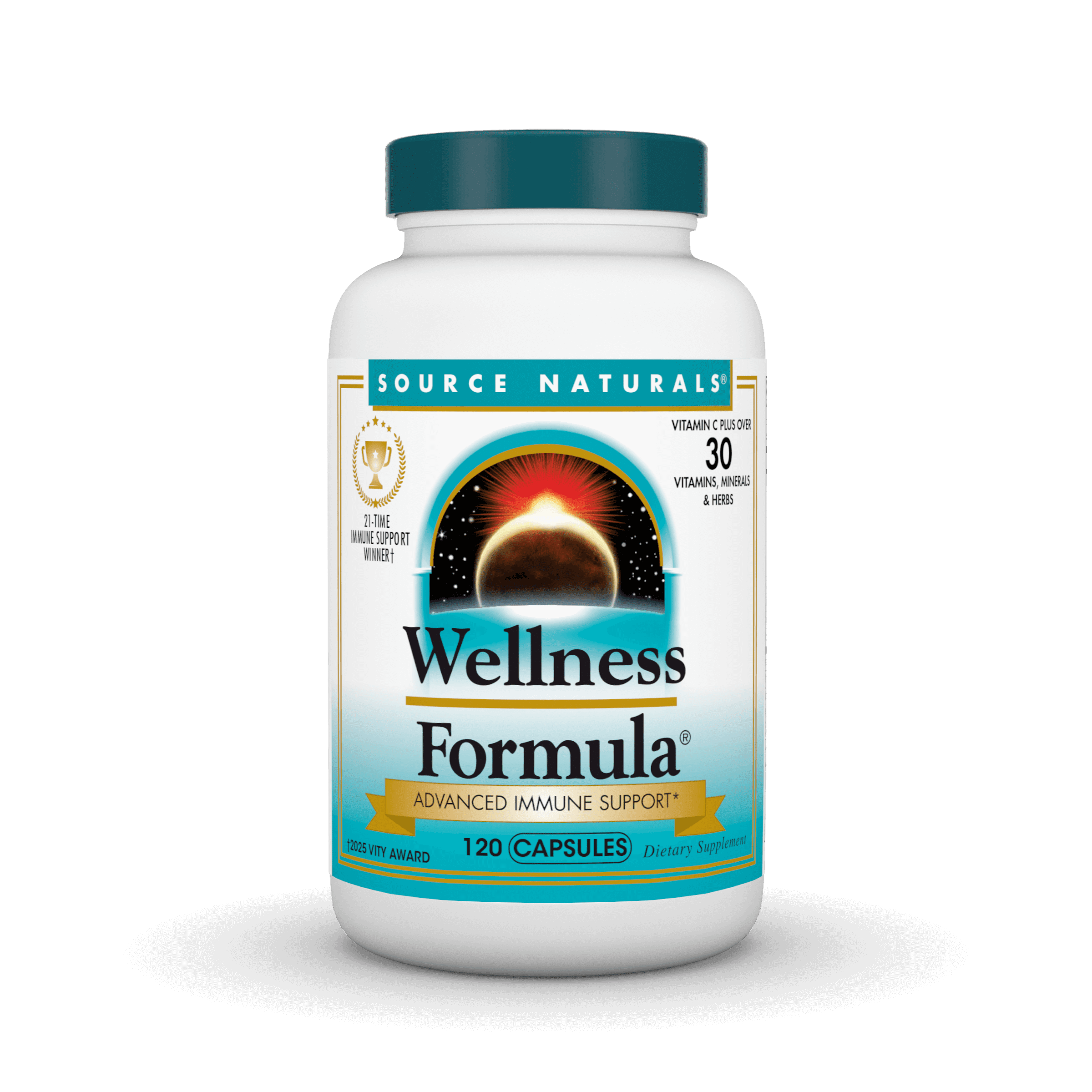Source Naturals Wellness Formula with Vitamins, 120 Capsules - Walmart.com