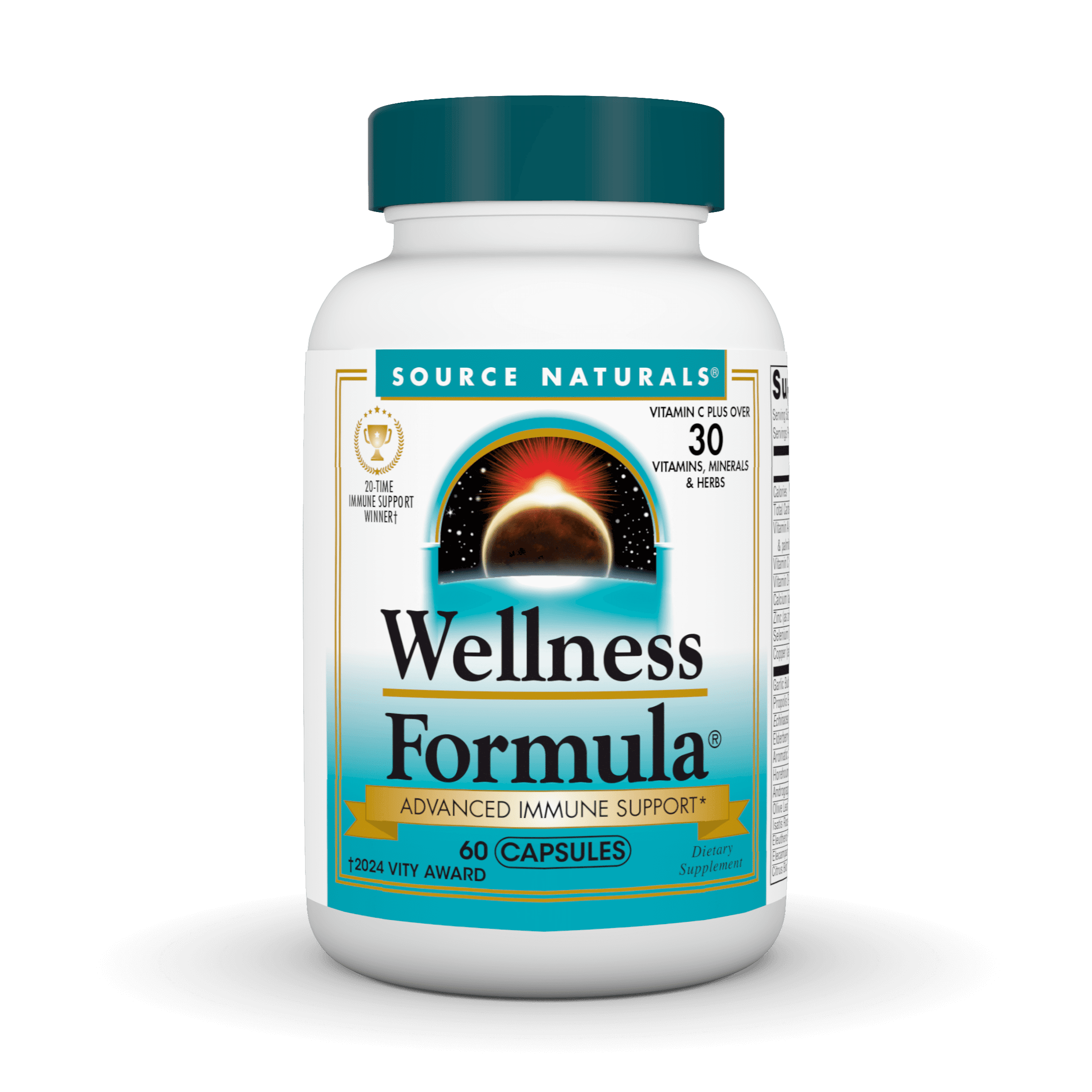 Source Naturals Wellness Formula Bio-Aligned Vitamins & Herbal Defense ...