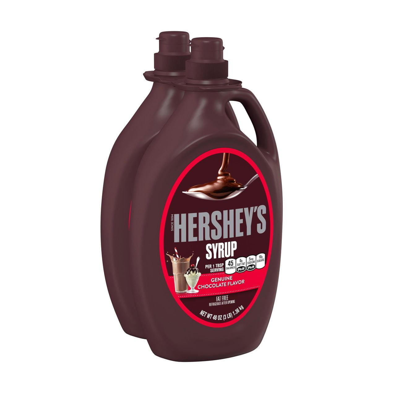 Product of Hershey's Chocolate Syrup, 2 pk./48 oz. - Walmart.com