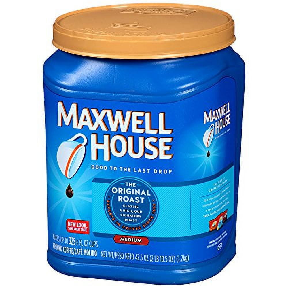 Product of Maxwell House Ground Coffee, Original Roast (42.5 oz.)- Pack ...